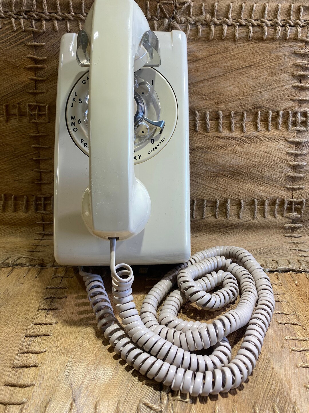 Vintage ITT Stromberg Carlson Phone, Wall Hanging Rotary Dial Telephone ...