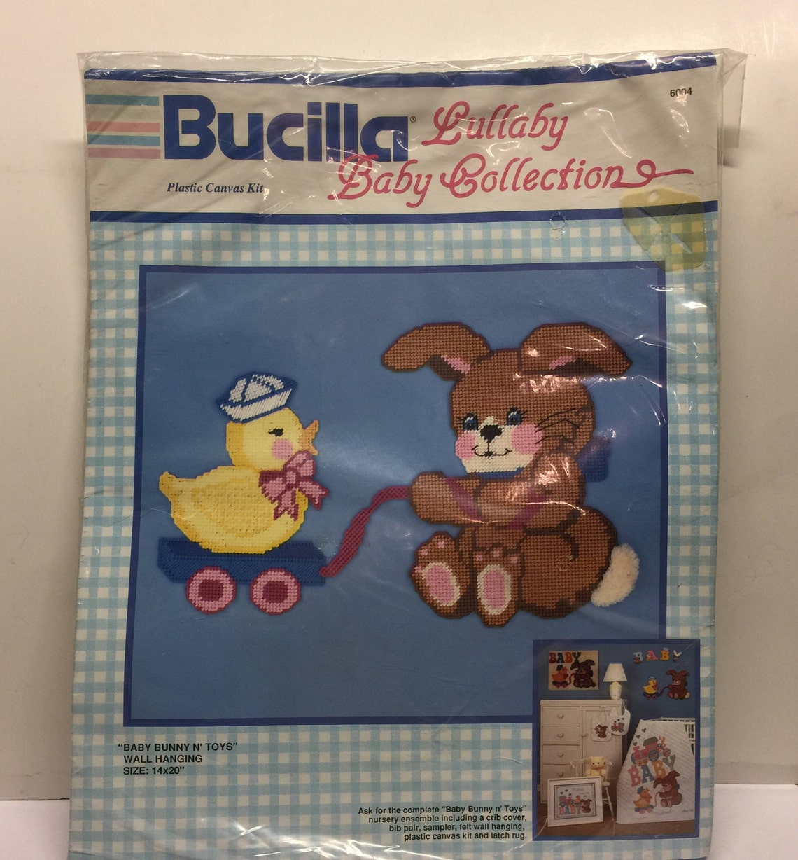 Vintage BUCILLA Plastic Canvas Kit Lullaby Baby Collection | Etsy Vintage BUCILLA Plastic Canvas Kit Lullaby Baby Collection | Etsy