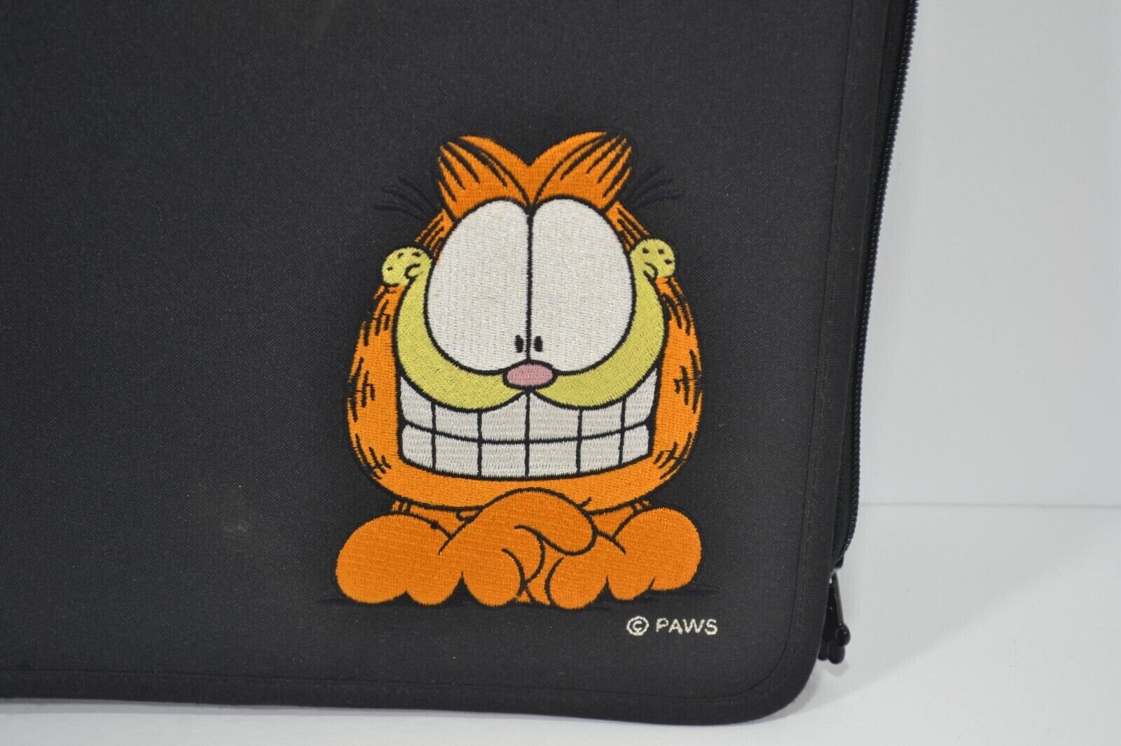 Vintage Garfield, 1990s Mead, GARFIELD 3-ring Binder, Zipper Trapper ...