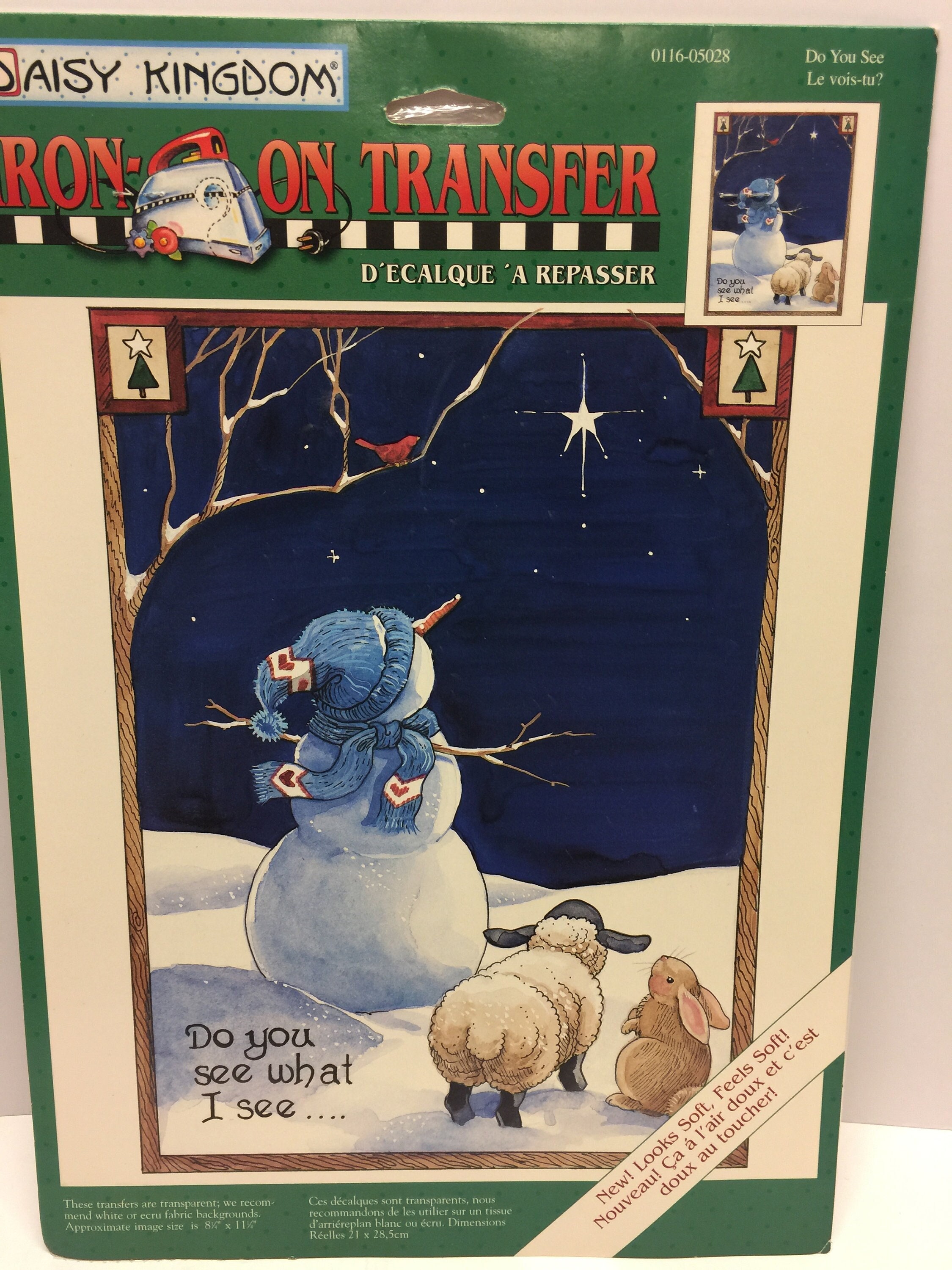 Vintage Daisy Kingdom, Do You See, Iron-on Transfers, 0116-05028, Do ...