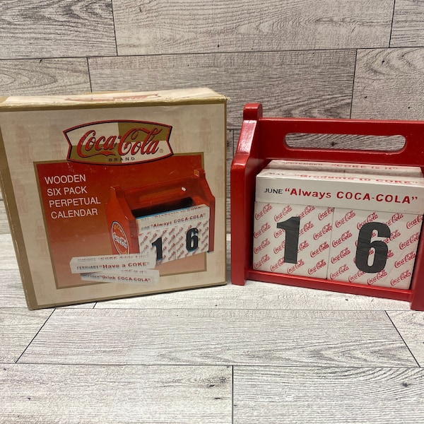 Coke Calendar - Etsy