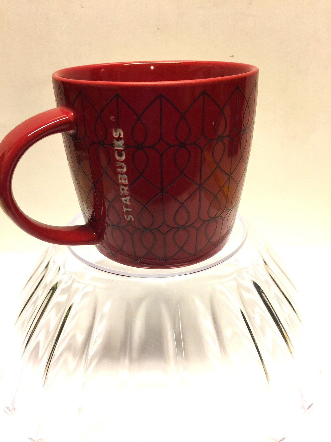 Starbucks Sweetheart Mug: Red Ceramic Coffee Cup, 2014 Valentine's Gift ...
