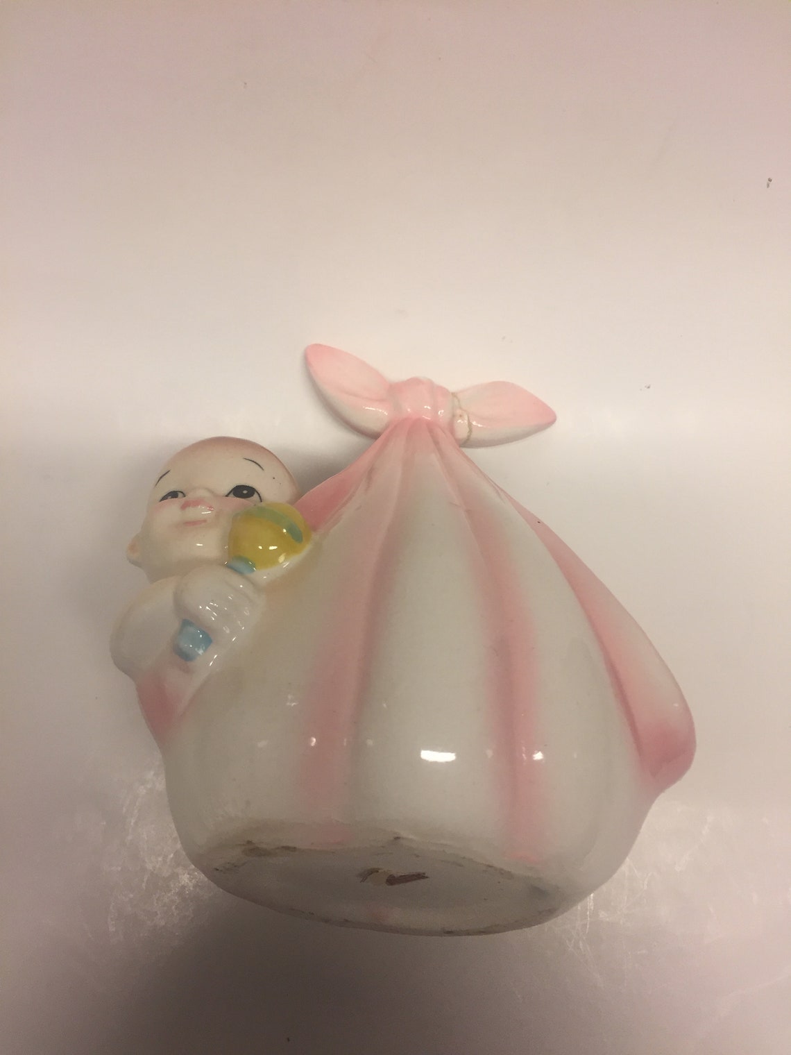 Vintage Ceramic Baby in Diaper Planter Vintage Ceramic - Etsy