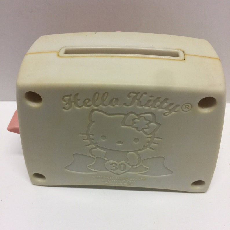 Hello Kitty Sanrio, Mini Toaster, Toast Mcdonalds Toy, 30th Anniversary ...