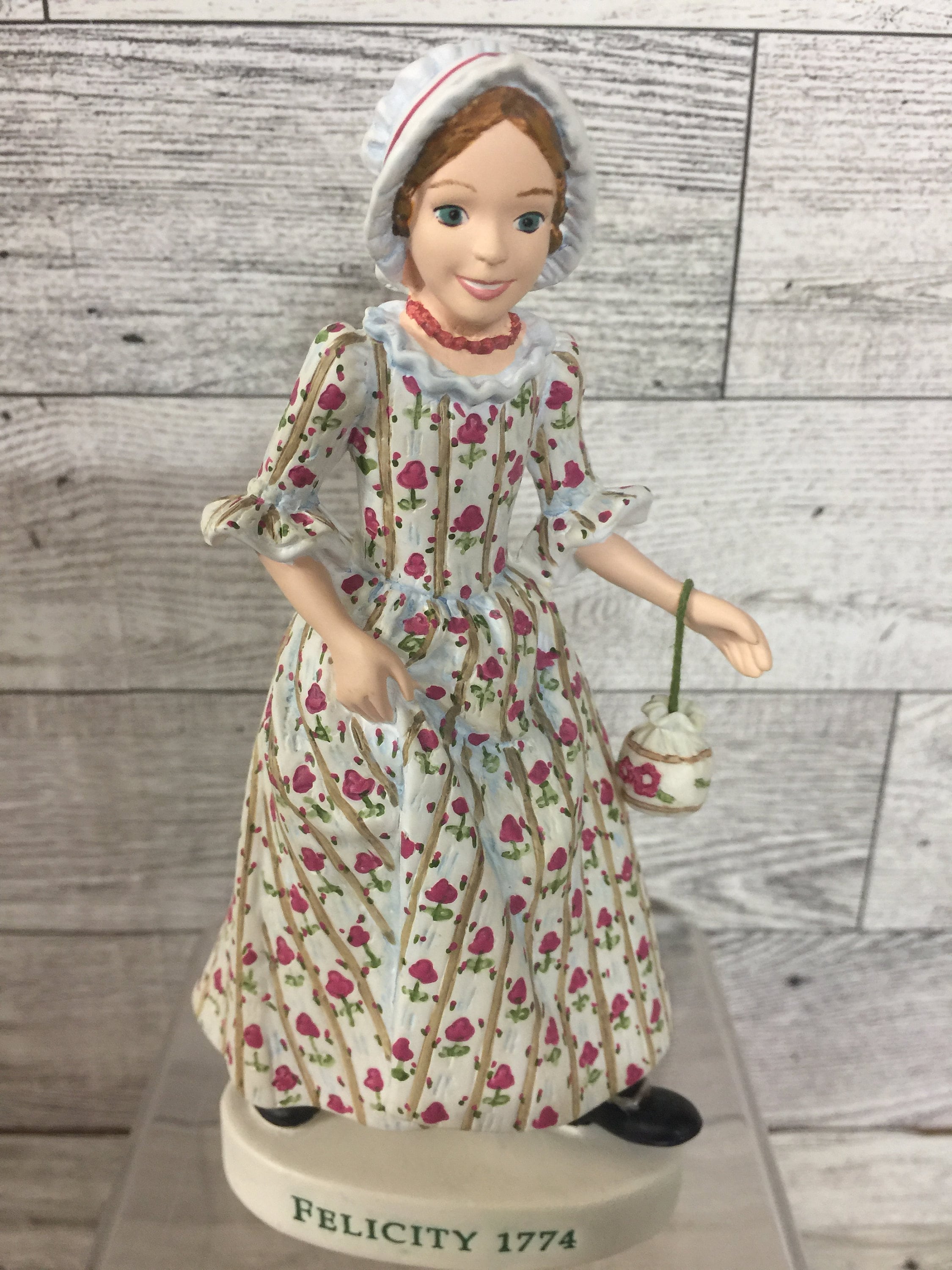 Vintage Felecity American Girl Figurine, 2002 Felecity, 1774 ...