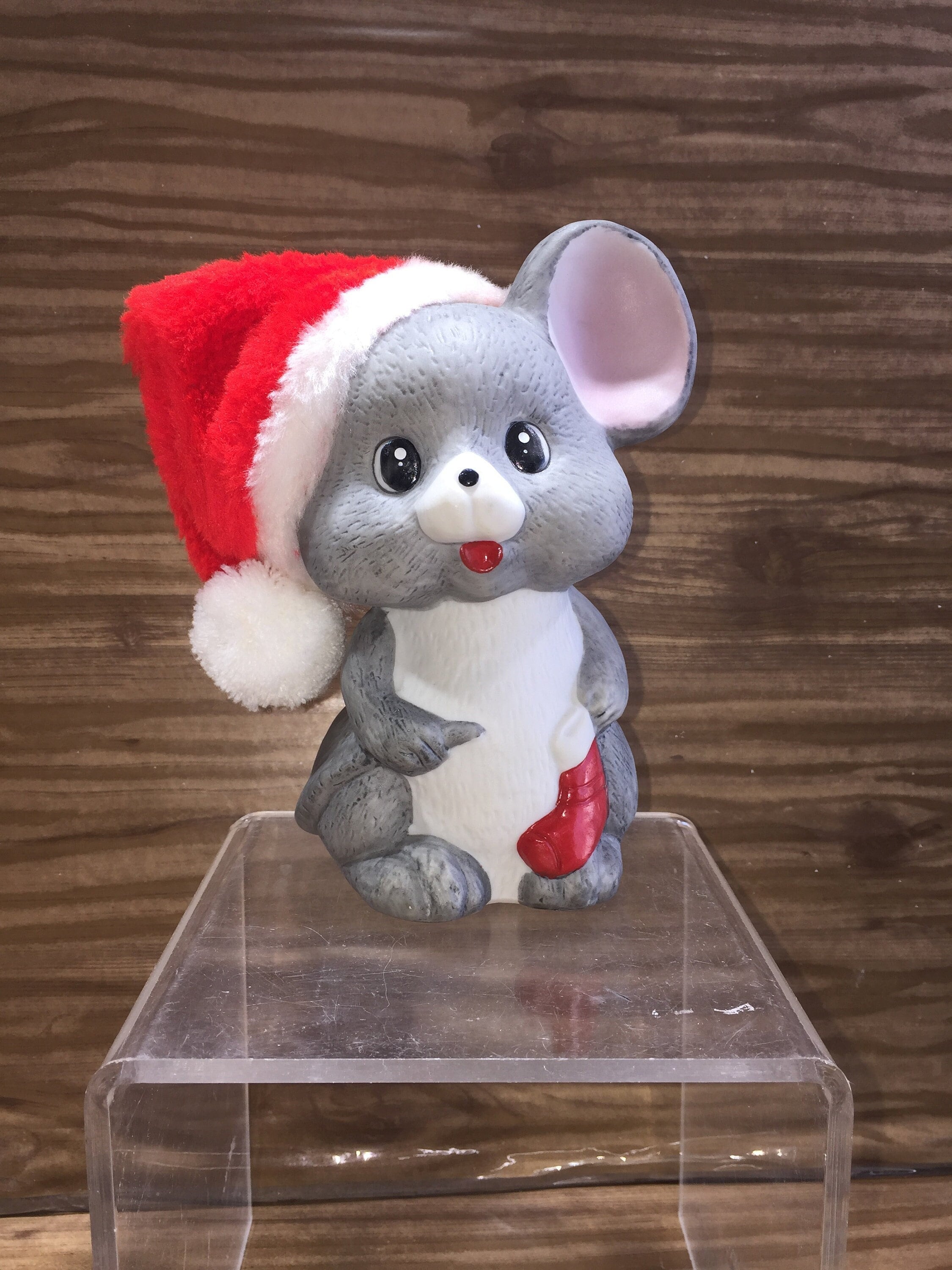 Vintage Christmas, Santa Mouse Night Light With Hat, No. 54-385, X'mas ...