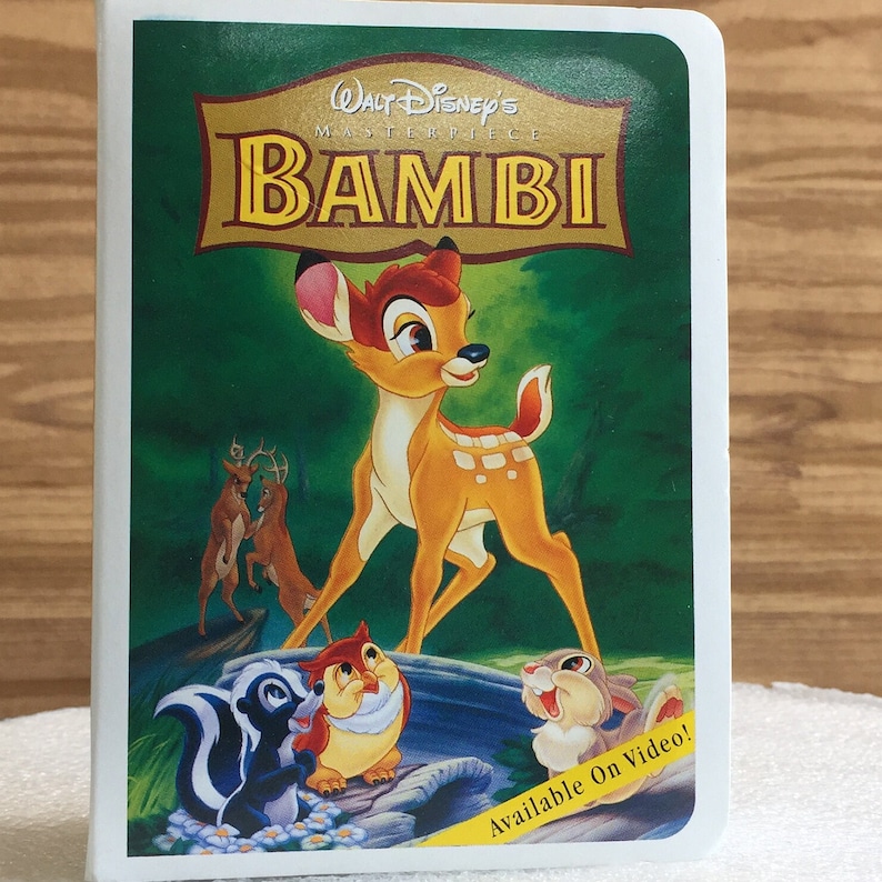 Figura vintage de Bambi: juguete de la Cajita Feliz de McDonald's ...