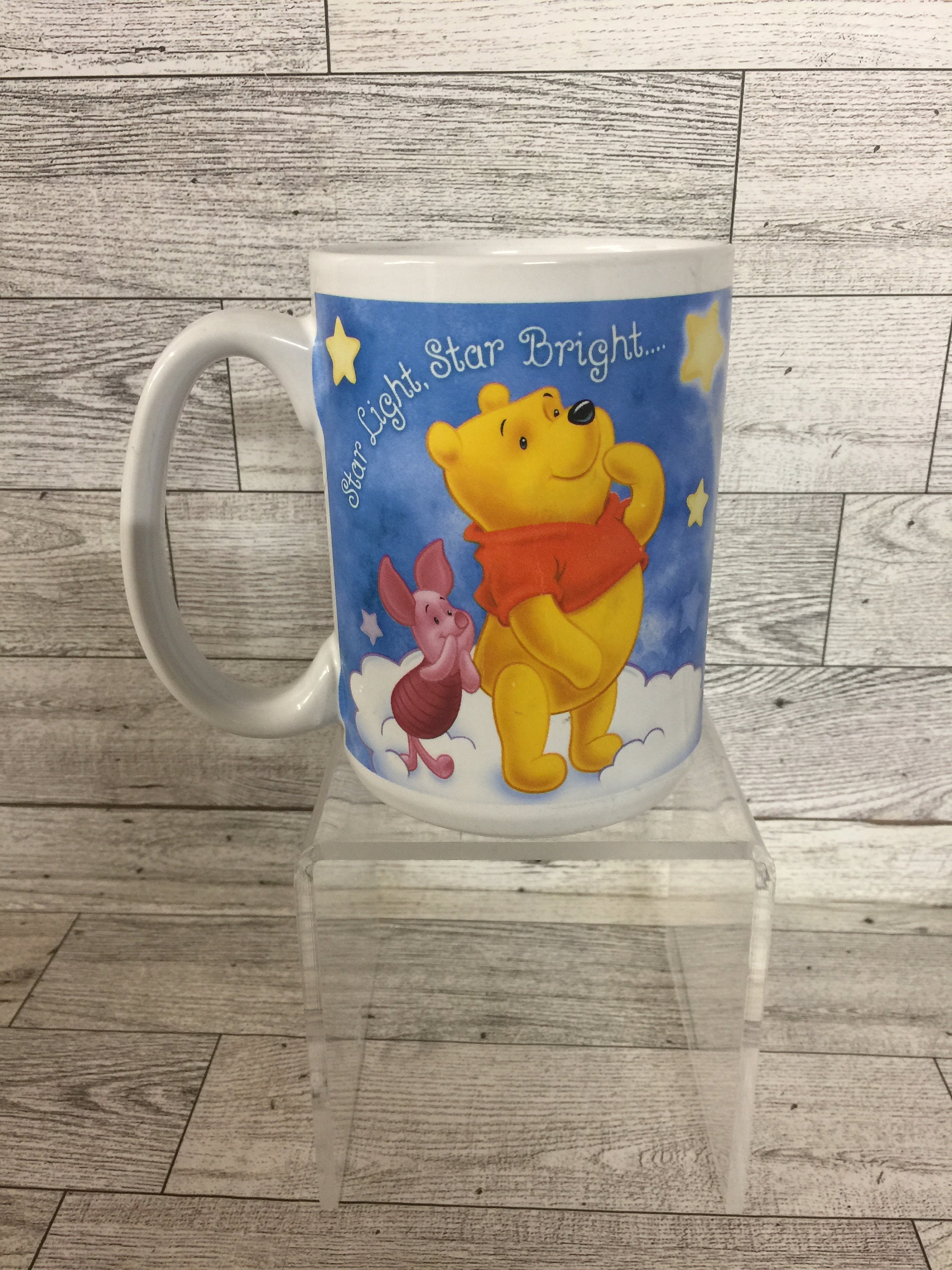 Vintage Disney Winnie the Pooh, Tigger, Star Light Coffee Mug, Houston ...