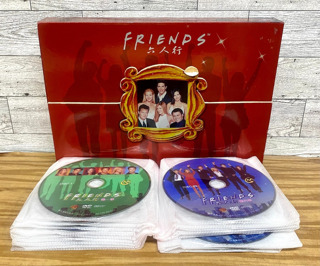 Friends, Complete Season, Matthew Perry, 36 DVD'S, Season 1-10, Unusual ...