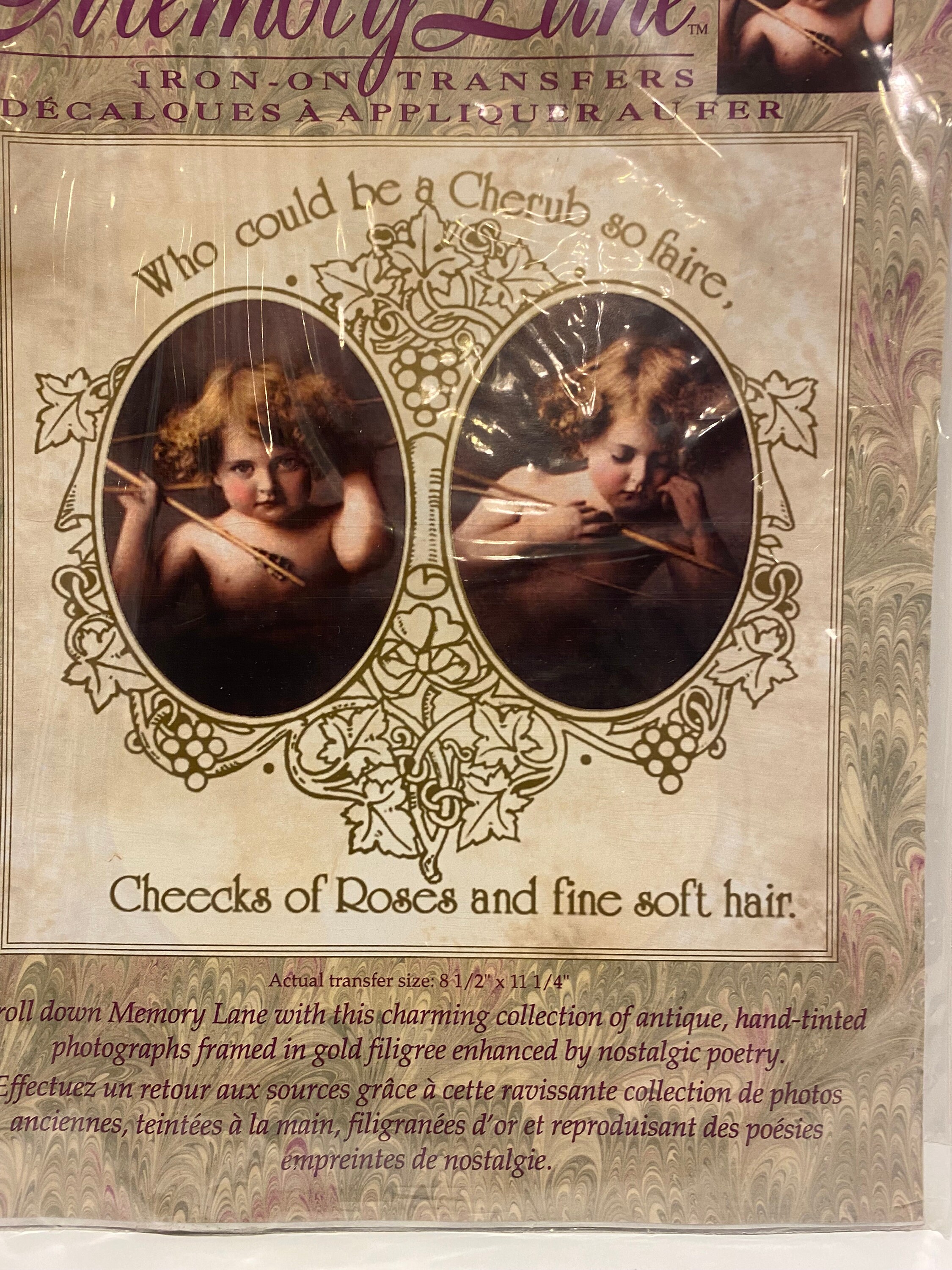 Vintage Distlefink Designs Little Cupids Memory Lanes DIY - Etsy