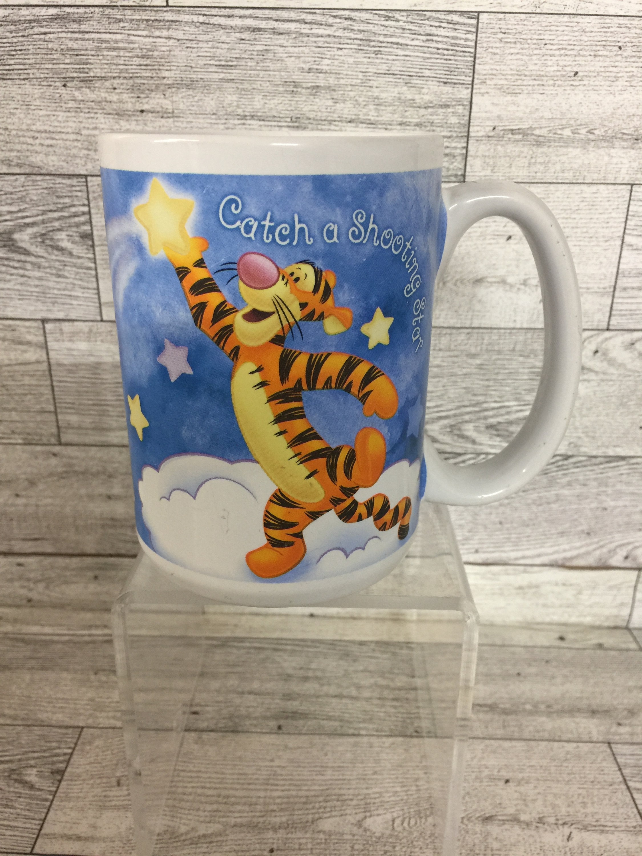 Vintage Disney Winnie the Pooh, Tigger, Star Light Coffee Mug, Houston ...
