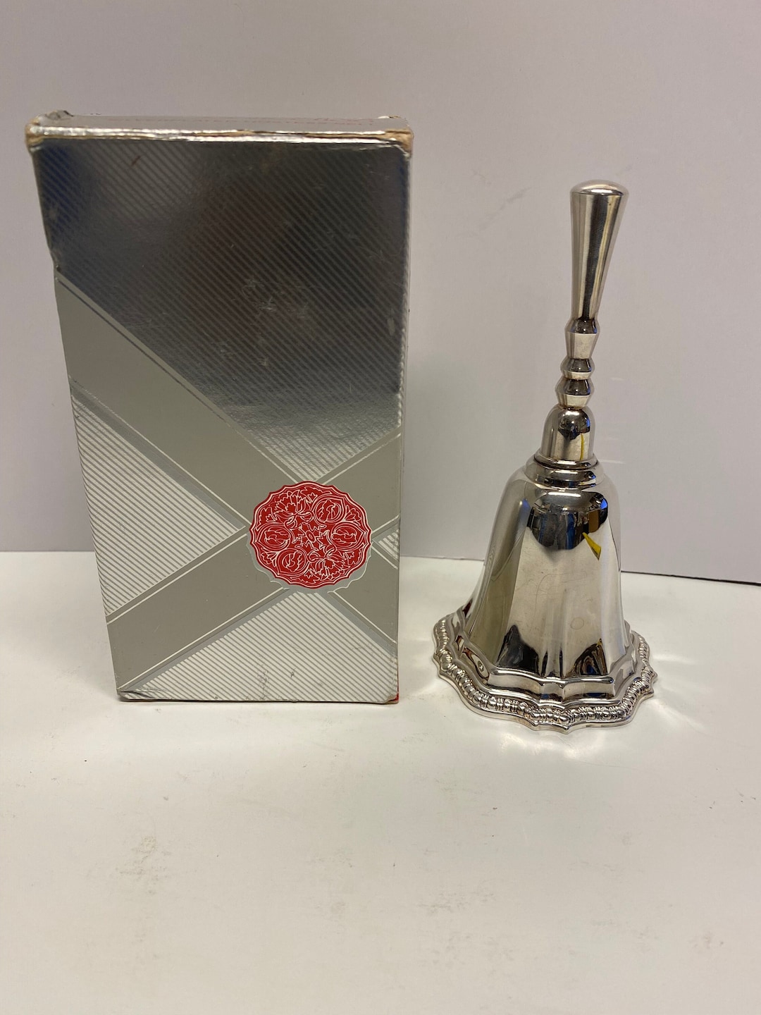 Vintage Avon Hudson Dinner Bell, Manor Collection, Silverplated Hostess ...