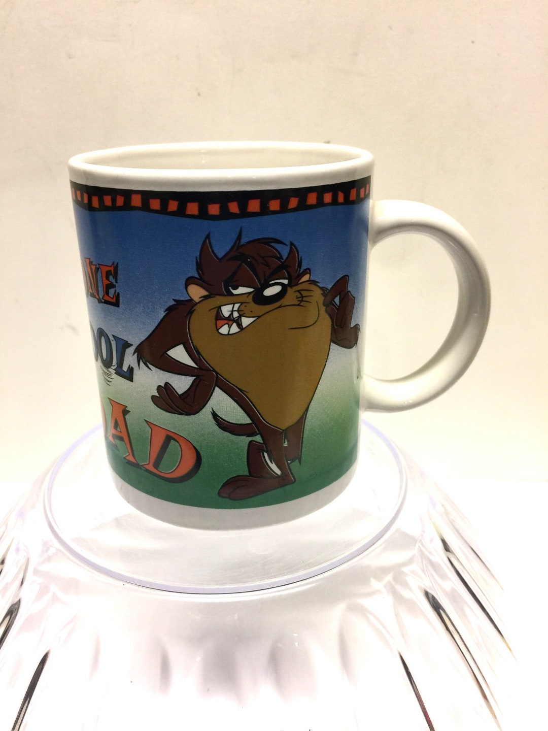 Vintage Taz Coffee Mugs, Tazmanian Devil, Cool Dad, My Dad Can Do ...