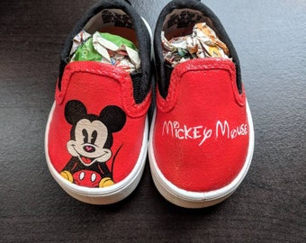 Mickey mouse shoes | Etsy