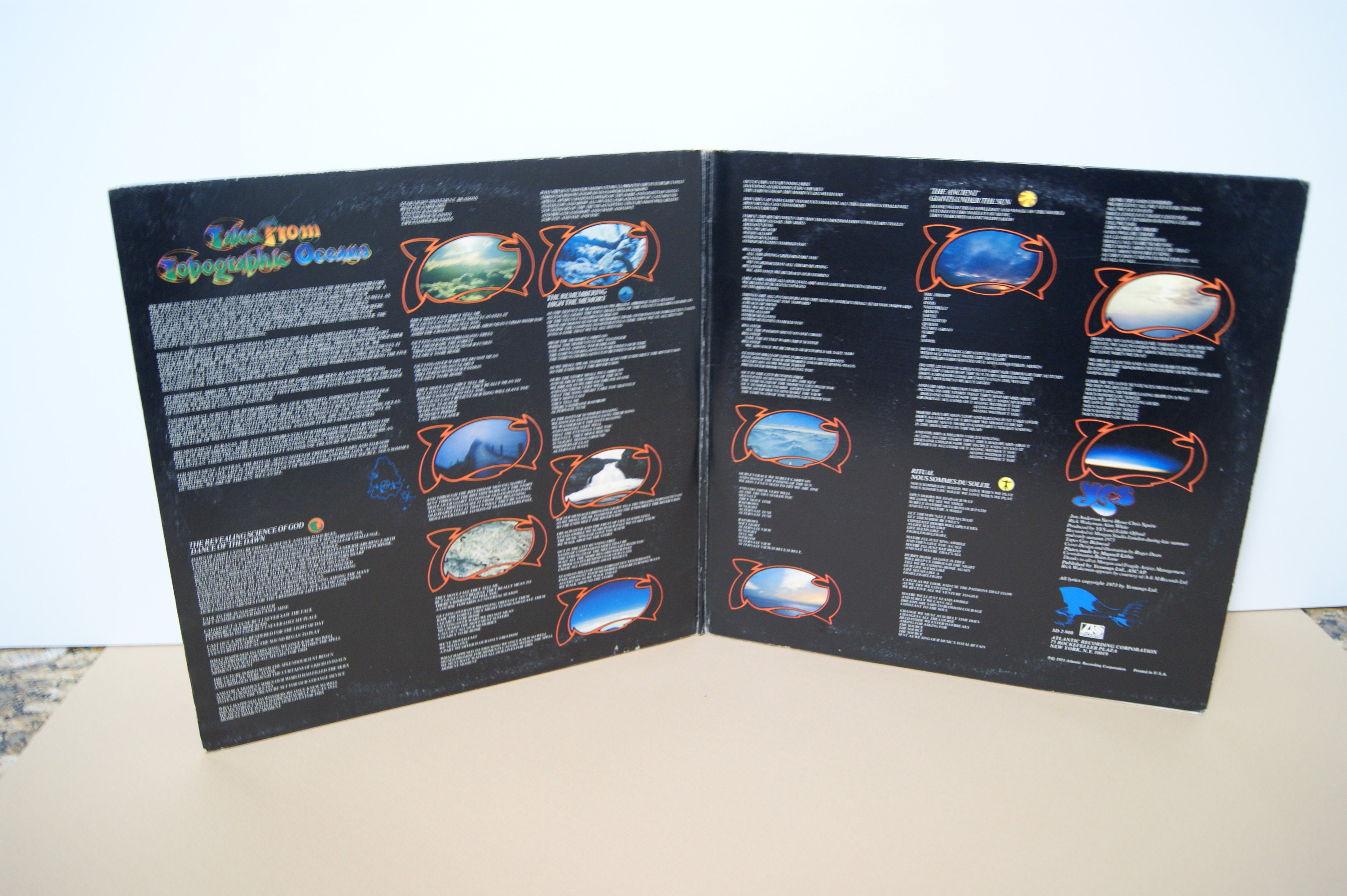 Yes tales From Topographic Ocean Double Album - Etsy