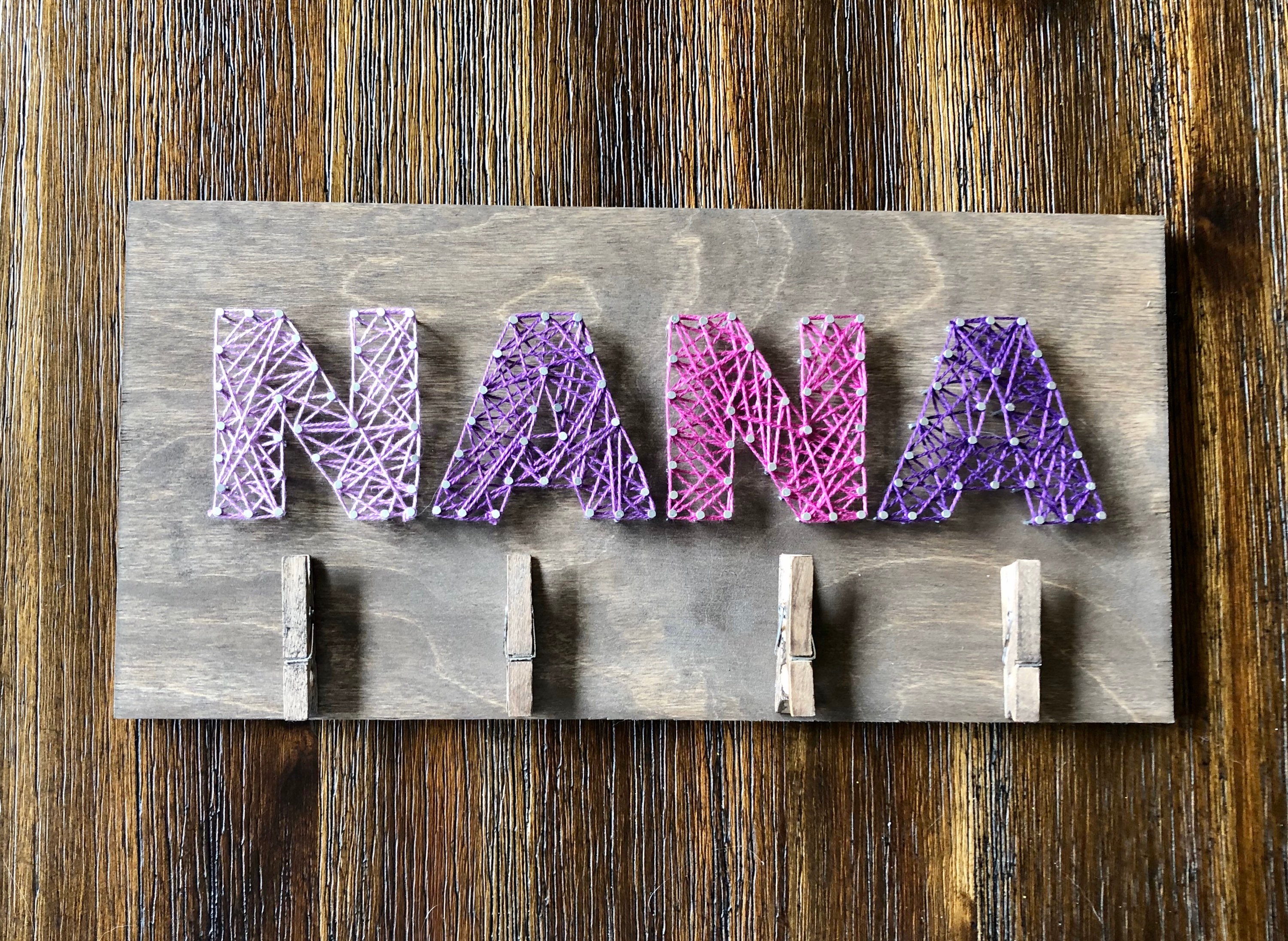 Mom String Art Birthday Mother's Day Gift Sign - Etsy