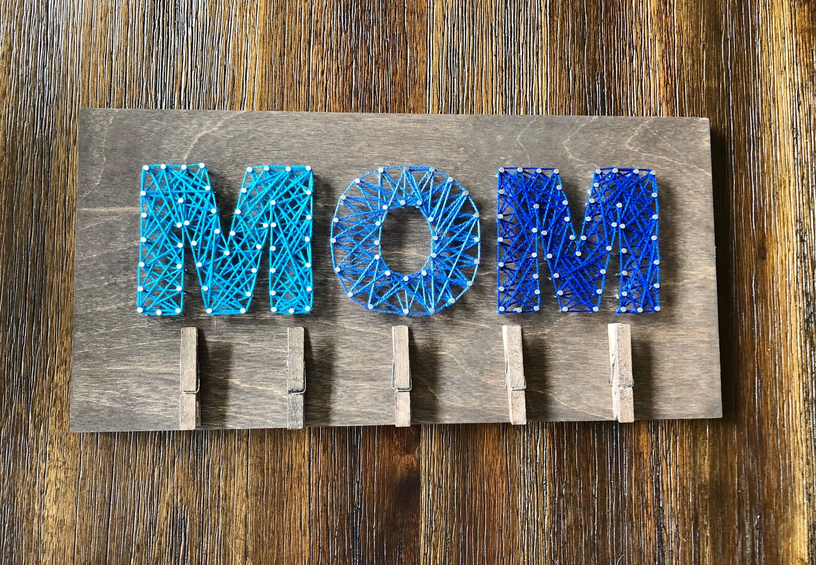 Mom String Art Birthday Mother's Day Gift Sign - Etsy