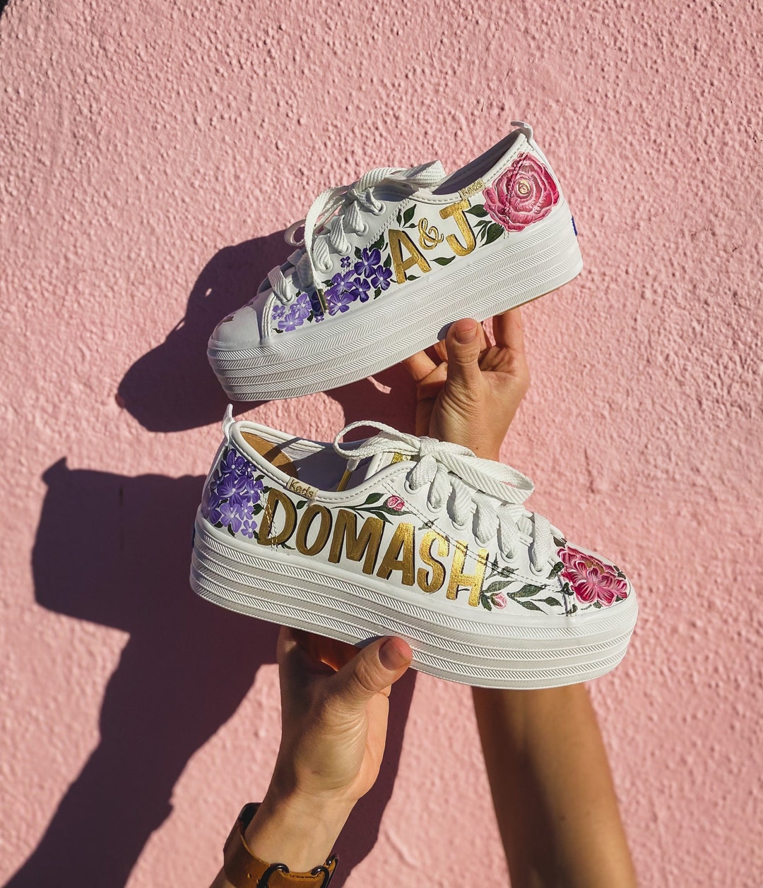 Custom Hand Painted Shoes / Personalized Sneakers / Customer Provides ...