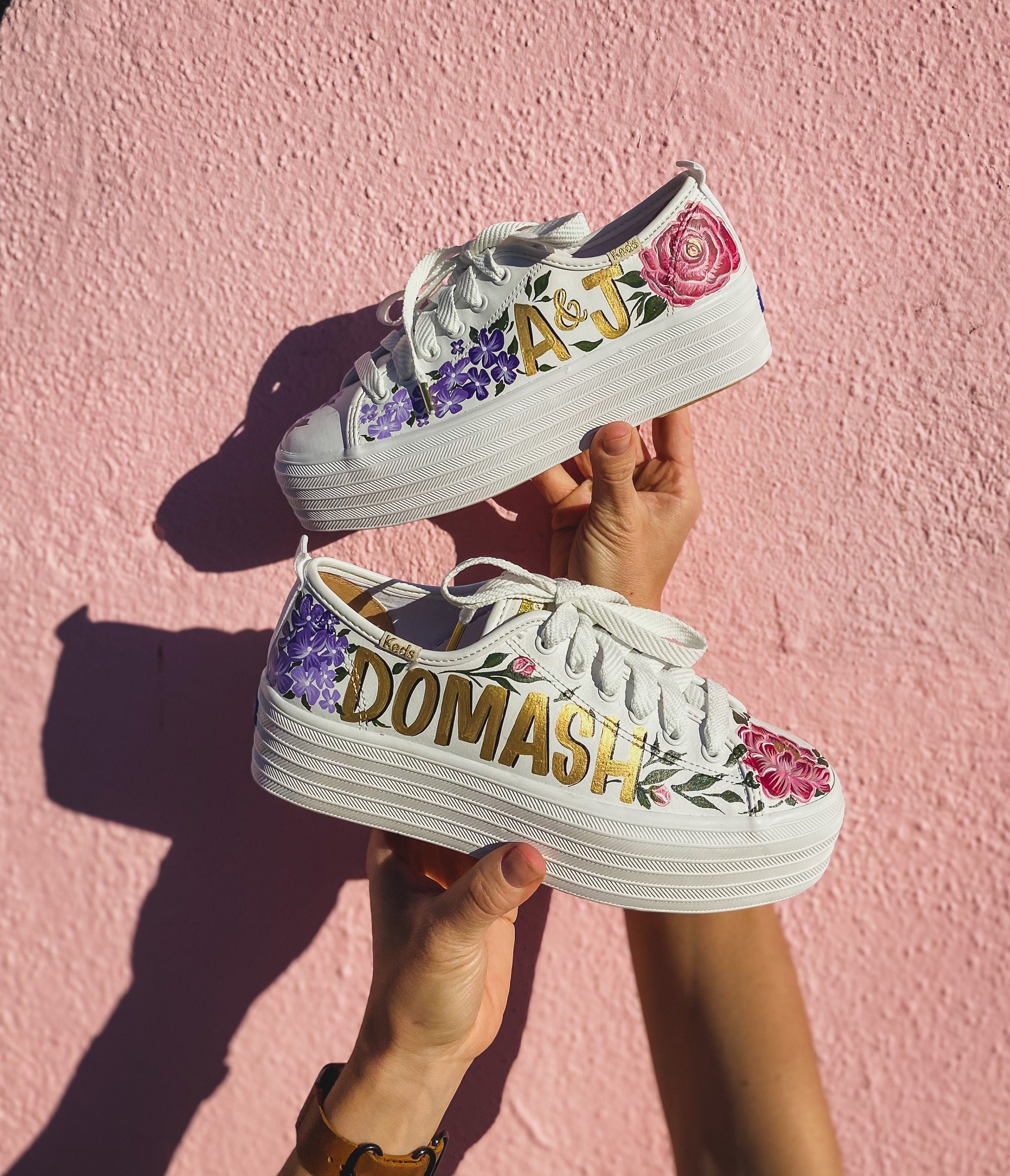Benutzerdefinierte handbemalte Schuhe / personalisierte Sneaker / Kunde ...