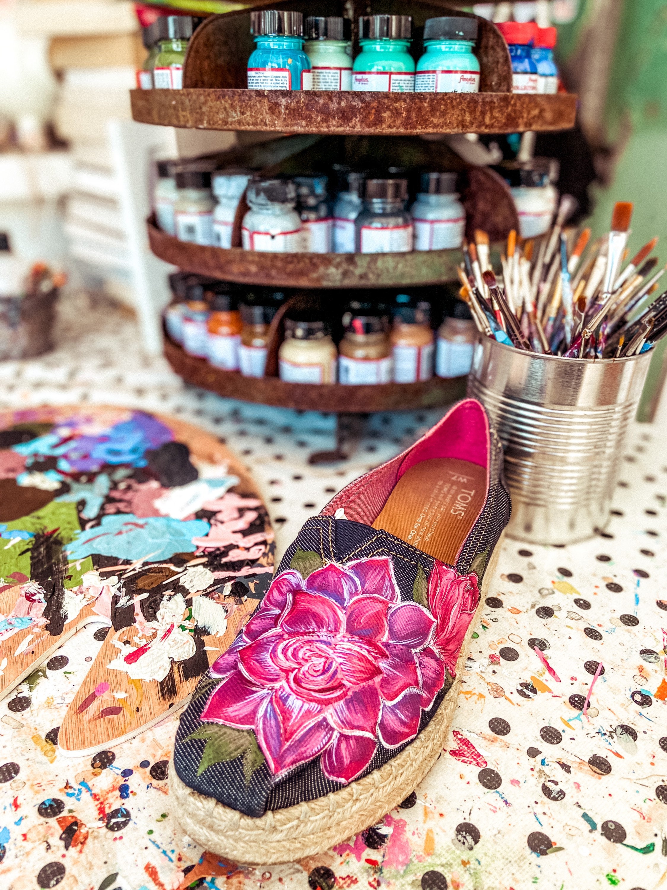 Custom Hand Painted Shoes / Personalized Sneakers / Customer | Etsy