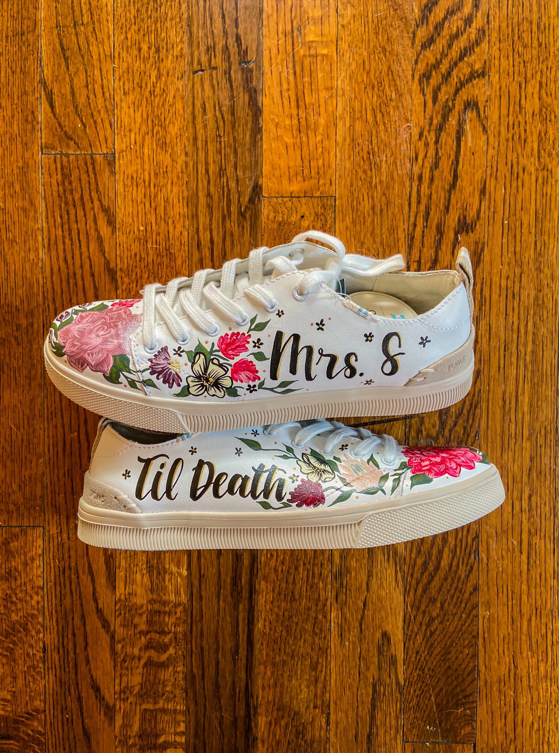 Custom Hand Painted Shoes / Personalized Sneakers / Customer | Etsy