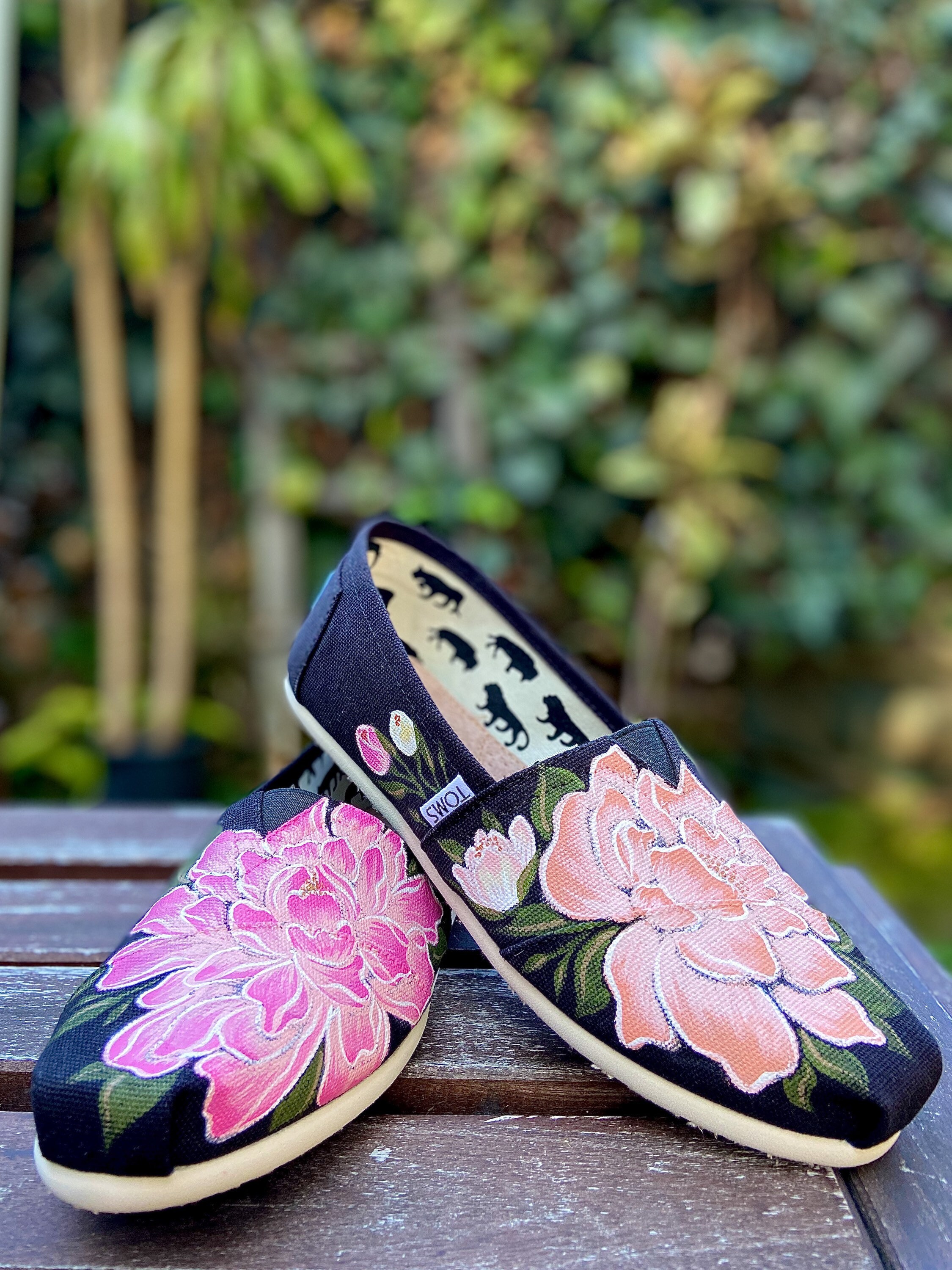 Custom Hand Painted Shoes / Personalized Sneakers / Customer | Etsy