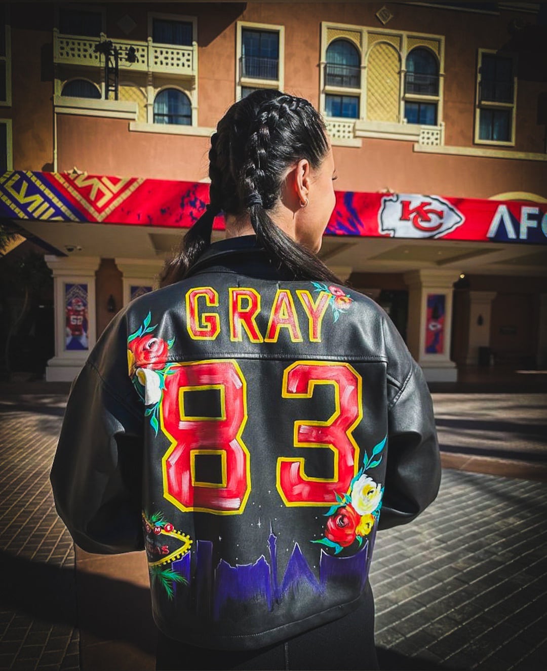 Hand-painted Sports Team Jacket // Custom and Made to Order - Etsy
