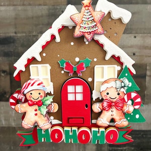 Gingerbread Cake Topper Christmas Cake Topper Party Combo Party ...