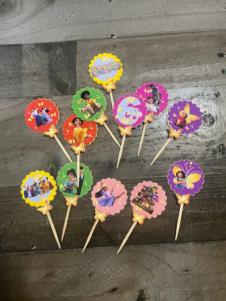 Encanto Cake Topper Encanto Cupcake Topper Party - Etsy