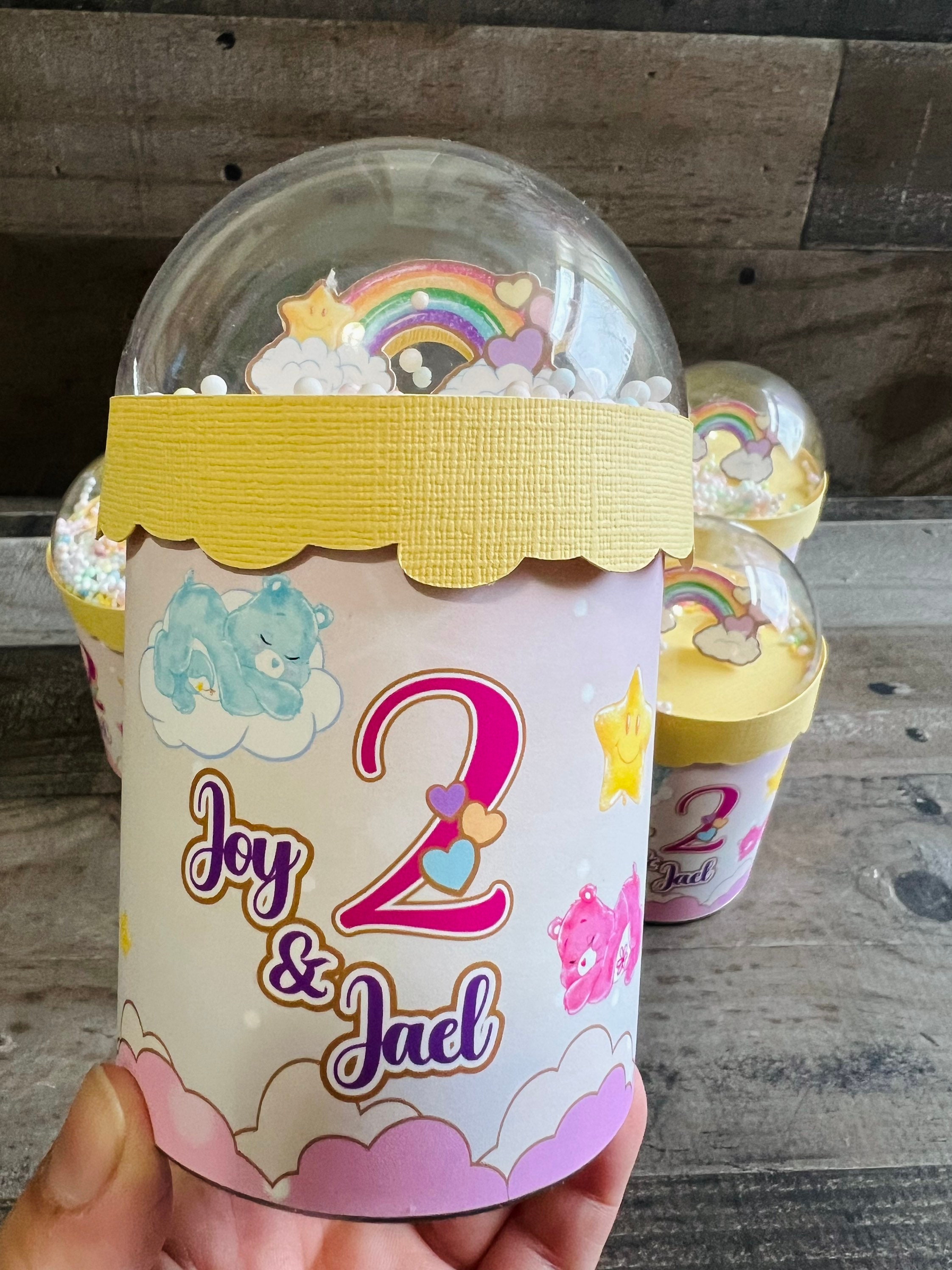 Custom Care Bears Pringles Party Favors: Personalized Birthday ...