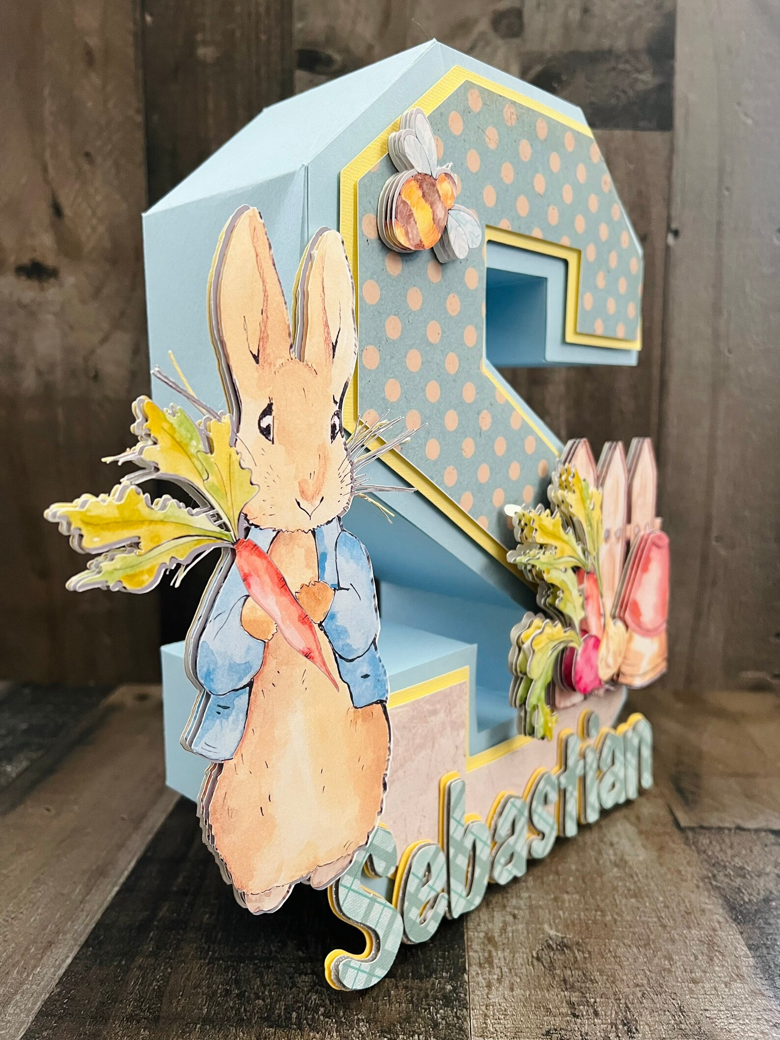 Peter Rabbit Letter Big Party Decorations Boy Birthday - Etsy