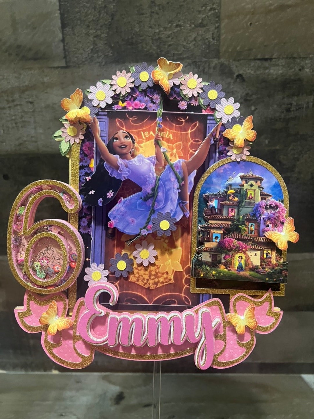 Encanto Cake Topper, Isabella Encanto Topper Party Decorations, Girl ...