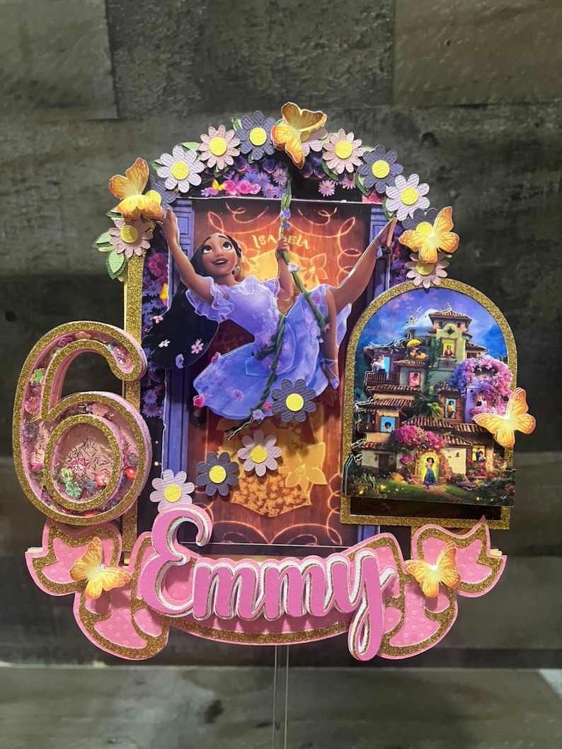 Encanto Cake Topper Isabella Encanto Topper Party - Etsy Israel