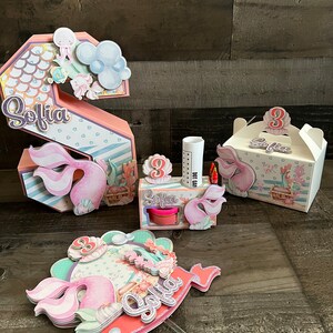 Mermaid Activity Box Under the Sea Activity Box Kids Party Favor Kids ...