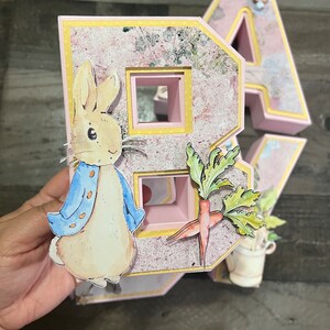 Peter Rabbit BABY Letters, Party Decorations, Boy Birthday Party ...