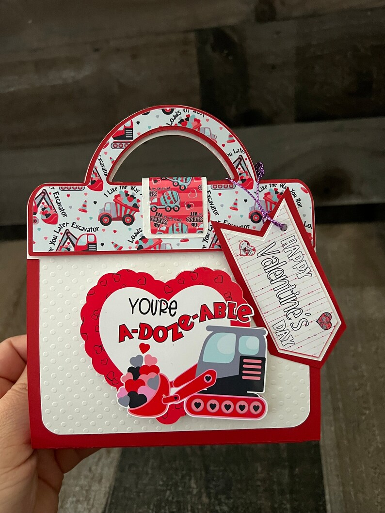 Valentines Activity Suitcase Box: Kids Party Favor With Play-doh ...