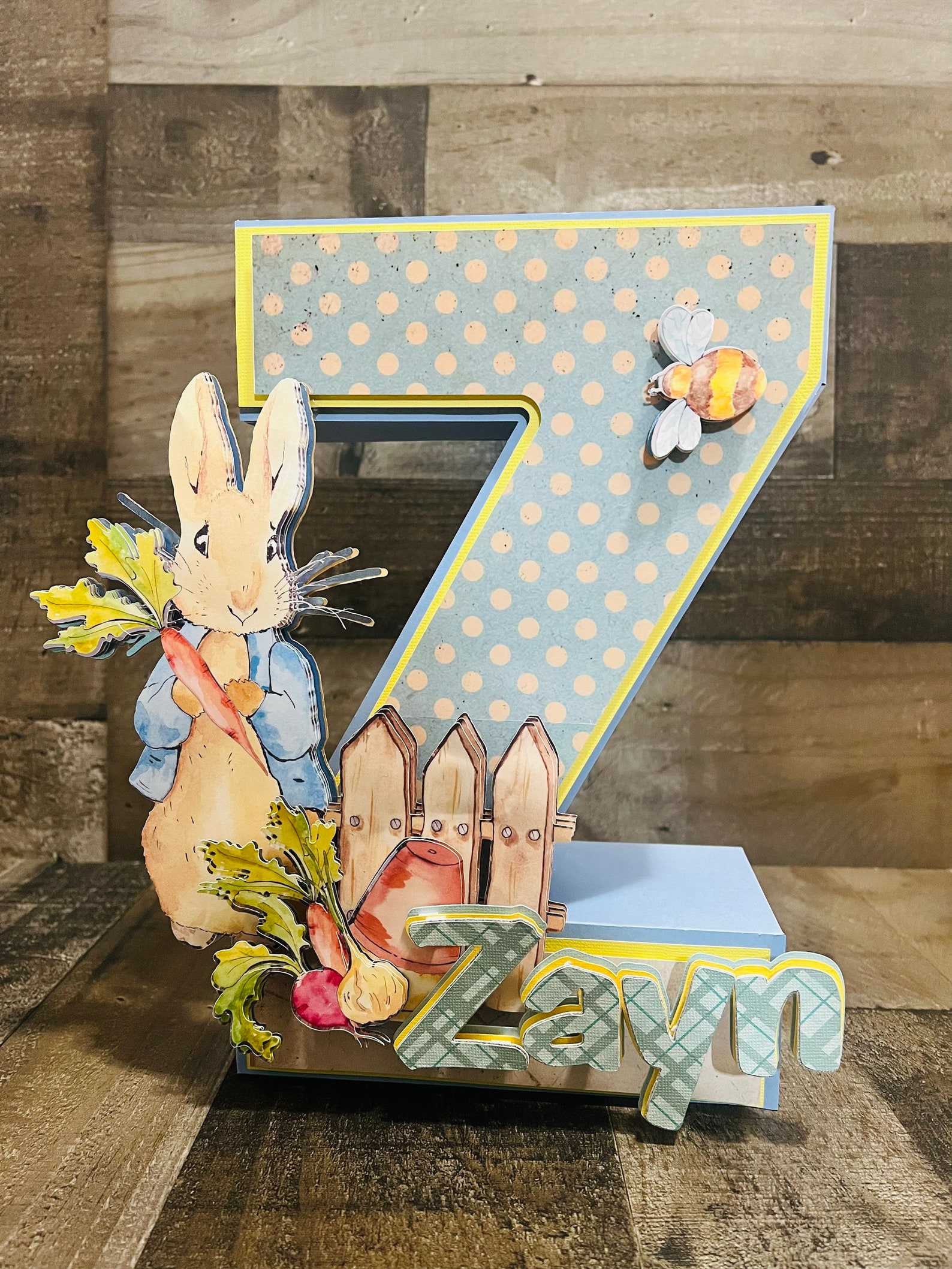 Peter Rabbit Letter Big Party Decorations Boy Birthday - Etsy