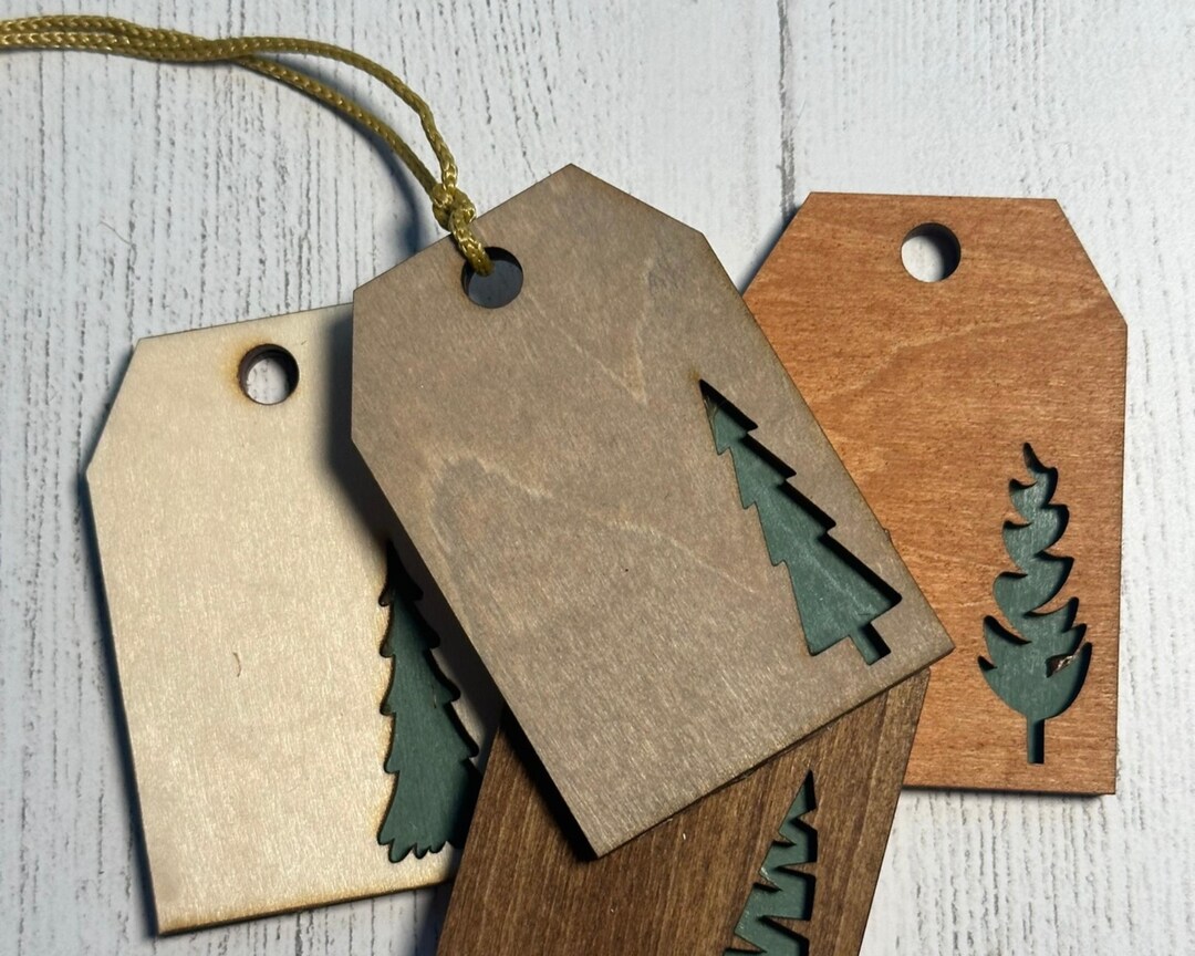Rustic Gift Tags / Stocking Tag / Tree Ornaments - Choose Single or ...