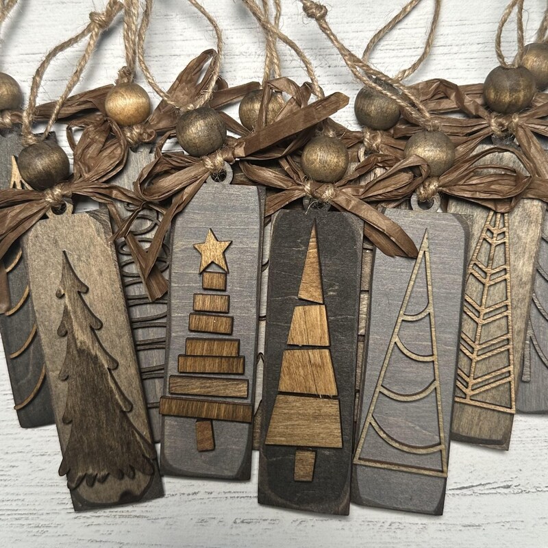 Rustic Christmas Ornaments - Etsy