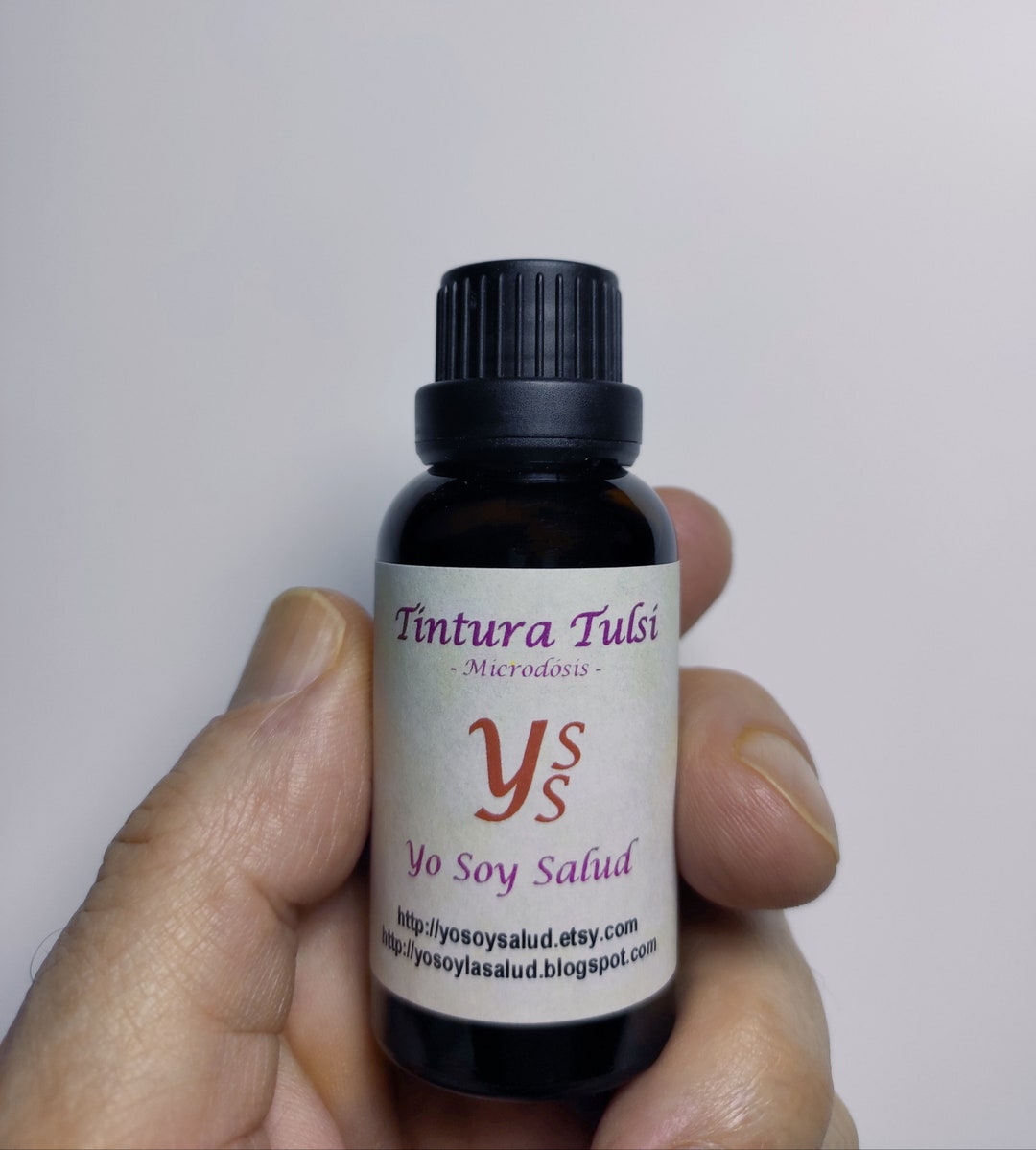 Organic Tulsi Tincure, Tulsi Extract, Holy Basil, Maximum Strength, Microdose, 100% BIO, Occinum ...