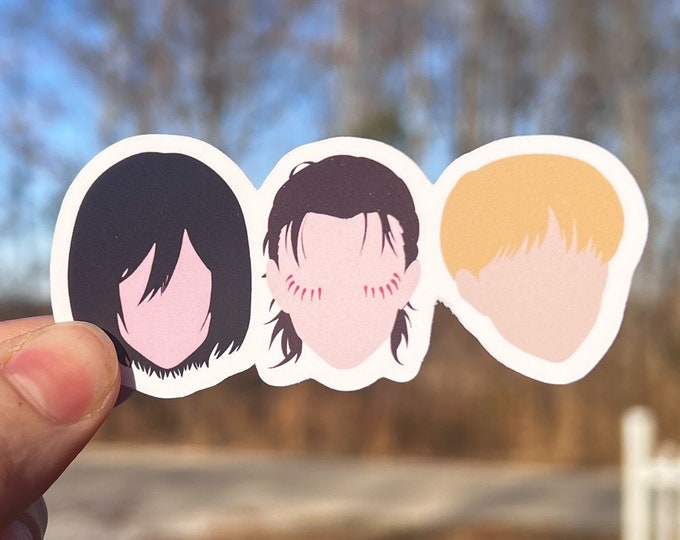 Aot - Original Three Sticker - Etsy