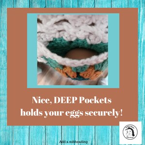 Sunflower Egg Gathering Apron, Egg Apron, Crochet Pattern, No Sew ...