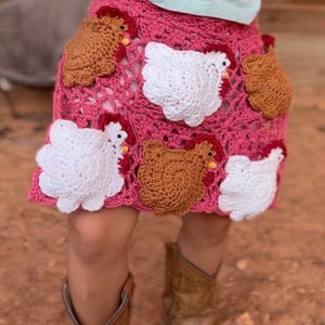 Nesting Hens Egg Gathering Apron, Crochet Pattern, No Sew, Egg Apron ...