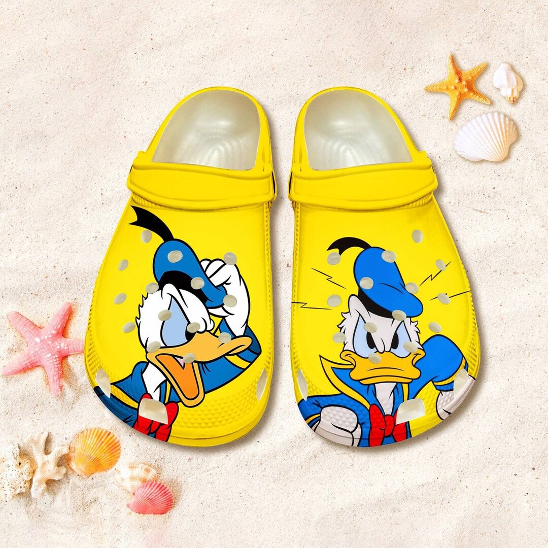 Donald Duck Donald Duck Shoes Donald Duck Sandal Shoes - Etsy