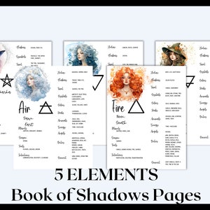Five Elements Cheat Sheet, Elemental Magic, Elemental Magic Guide, the ...