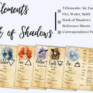 Five Elements Cheat Sheet, Elemental Magic, Elemental Magic Guide, the ...