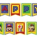 Super Mario Personalized Birthday Sticker Digital Download - Etsy