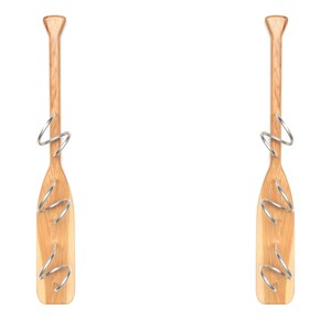 Nautical Wine Rack Set Paddle Decor Nautical Decor Lake - Etsy