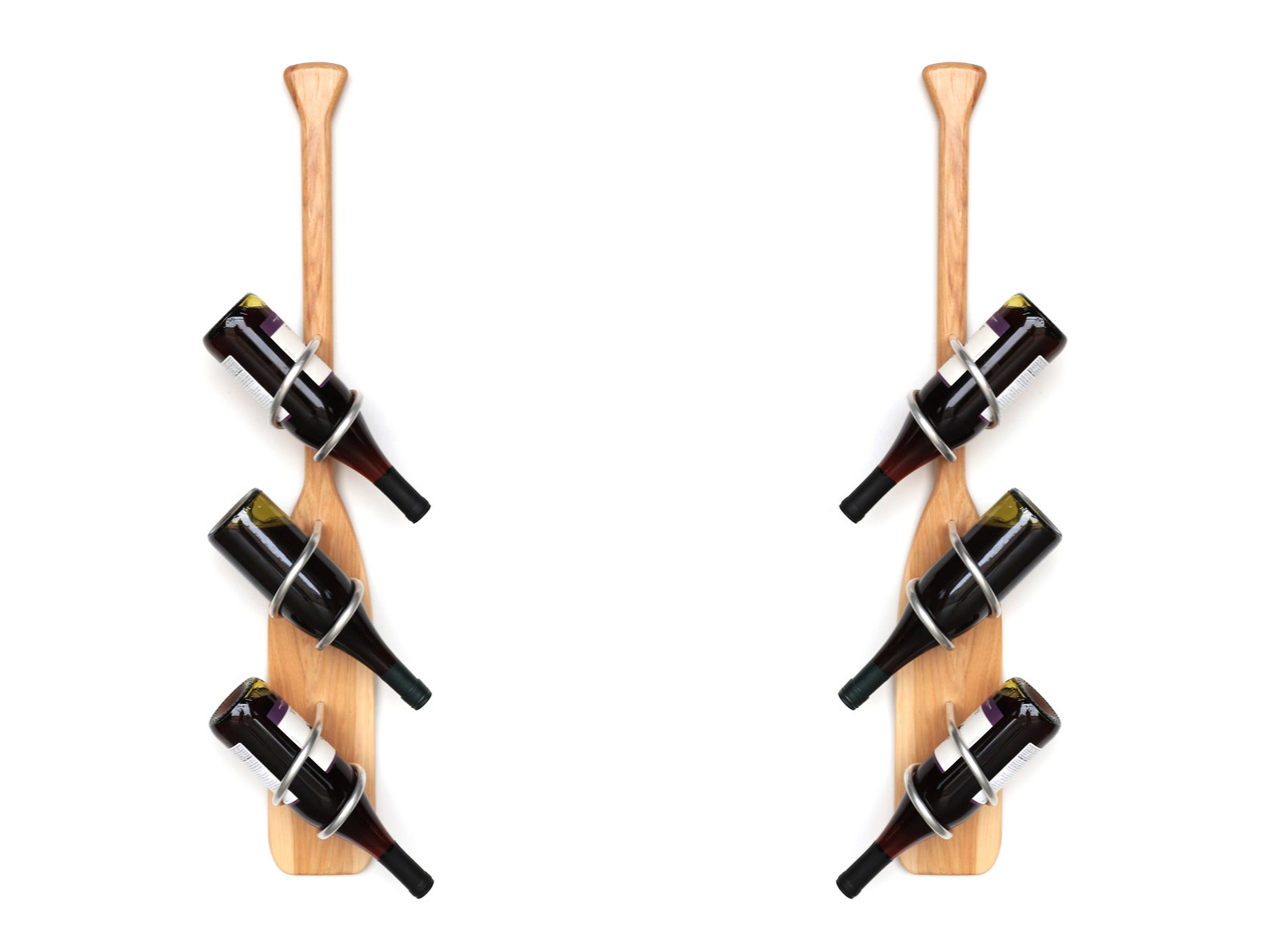 Nautical Wine Rack Set Paddle Decor Nautical Decor Lake | Etsy