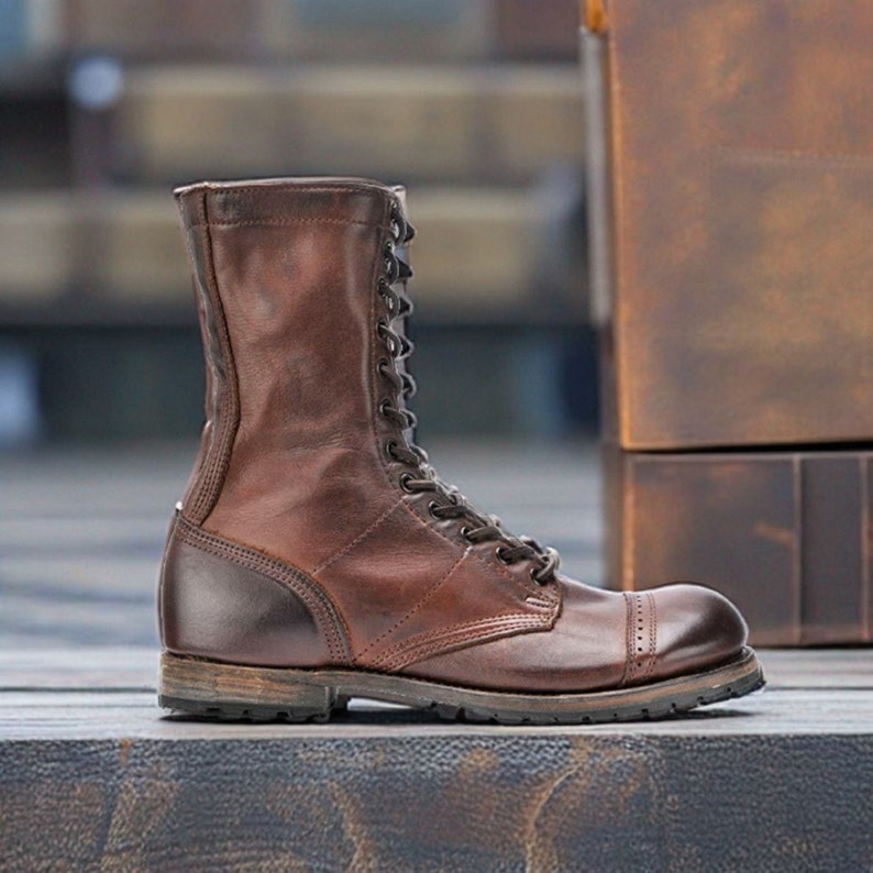 Military Boots for Men's, Men Biker Boots, Men Rider Boots, Men Combat ...